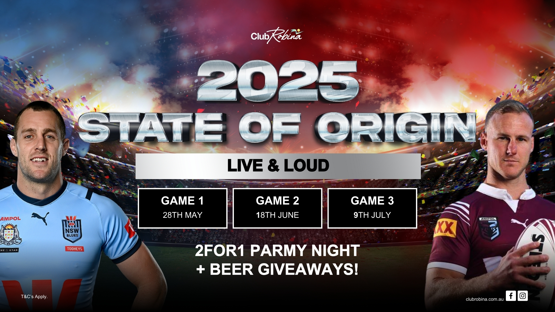 Welcome – Club Robina Your place to eat,drink,play!